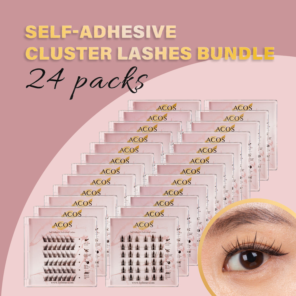 ACOS Cluster Lashes Bundle (24 packs) | Lashmer