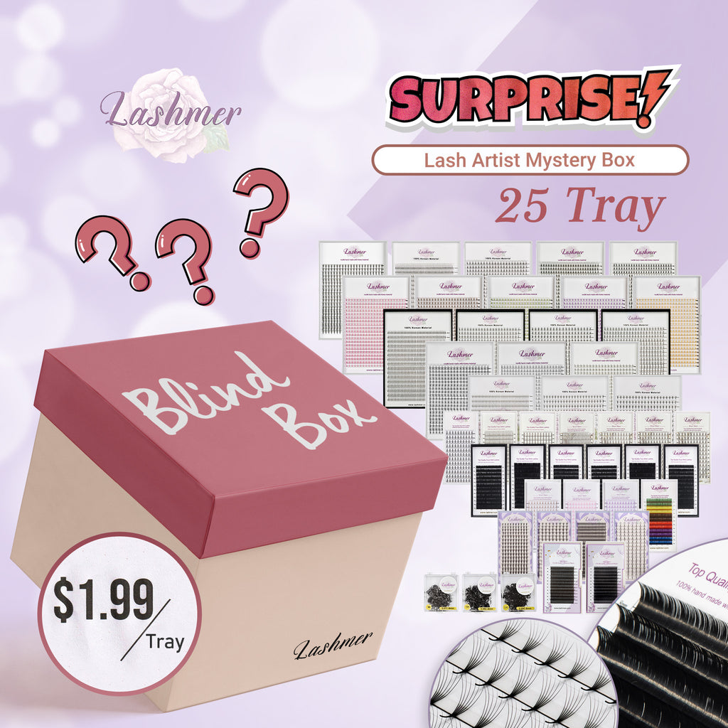 Lash Artist Blind Box--25 Trays | Lashmer