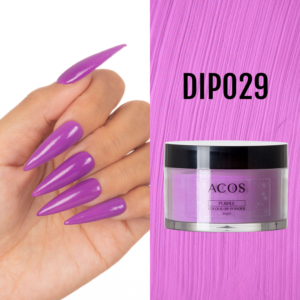 ACOS Dipping Powder Purple Colour (60g) | Lashmer