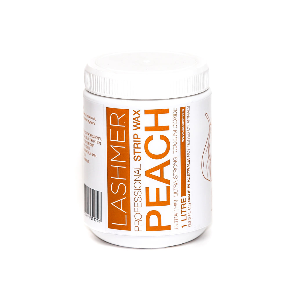 Lashmer Professional Natural Strip Wax / Peach 1 Litre | Lashmer